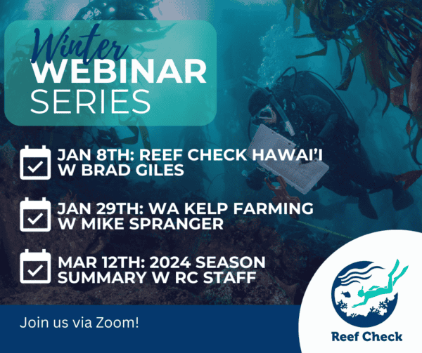 Reef Check's Winter Webinar Series - Reef Check